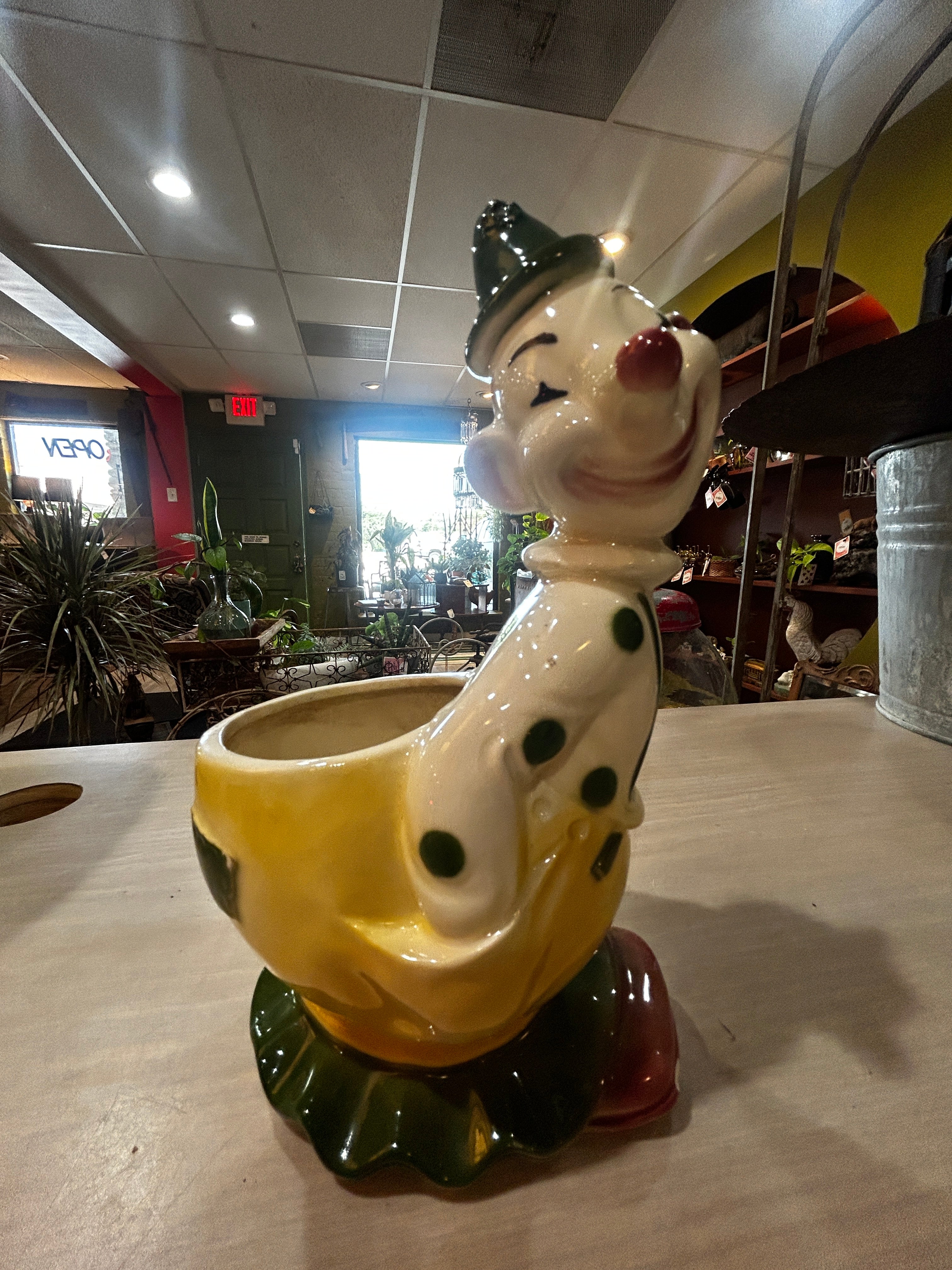 Royal Colpley Clown Planter – Blue Goose - Plant and House